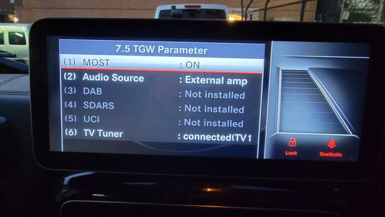 NTG4.5 Androidメディアナビの音が出ない AUX有効化 W463 Gクラス等 - Jamix Store